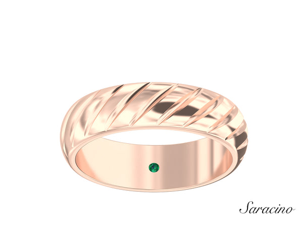 Buy XL Rope Wedding Band - 100% Genuine – Saracino Custom Jewelry